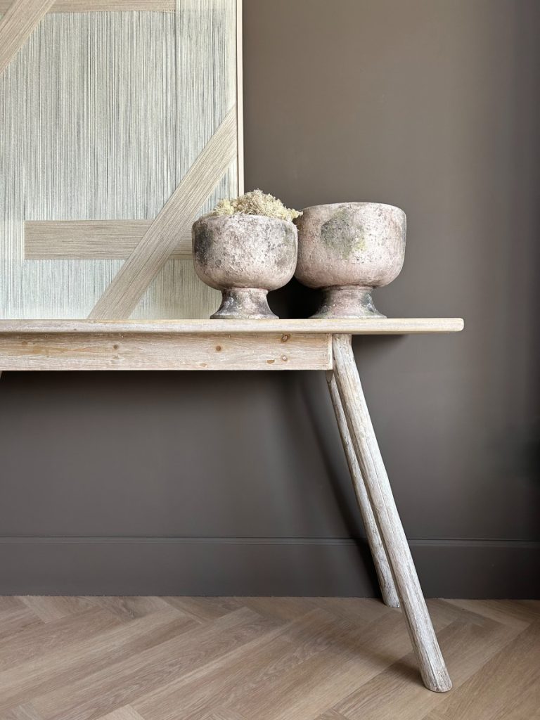 Concrete Effect Console Table - Interior Thirteen